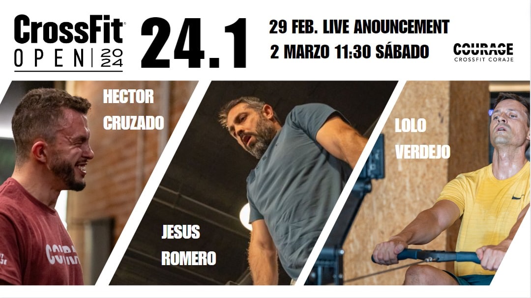 CrossFit Open 24.1 - COURAGE